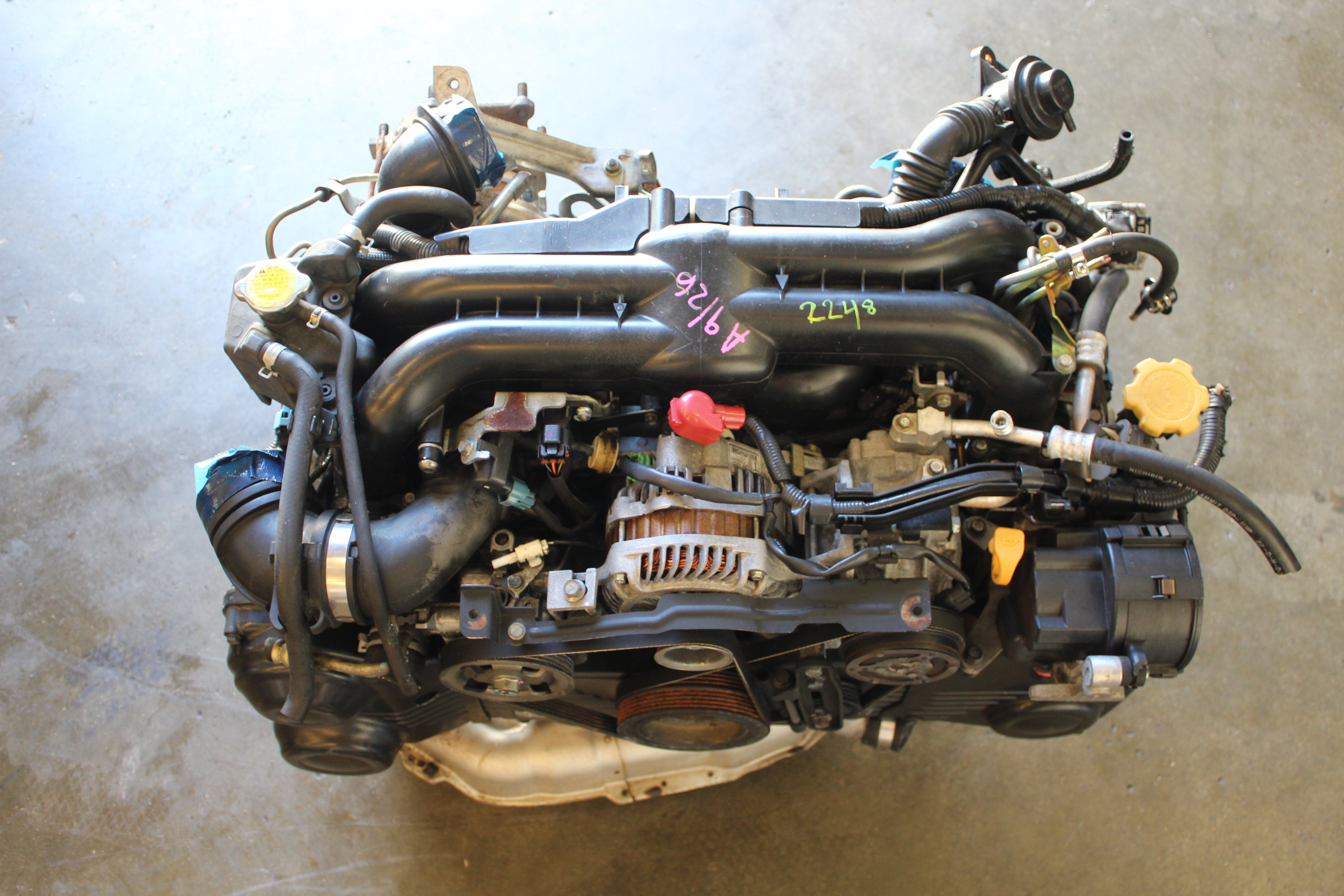 Subaru Impreza Legacy GT Forester XT Engine 2007-12 JDM EJ20X 2.0L Mot ...